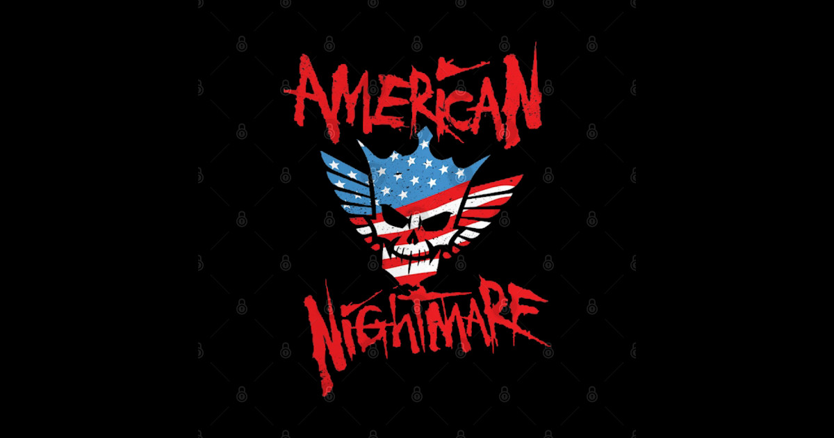"American Nightmare" - Wrestling - Sticker | TeePublic