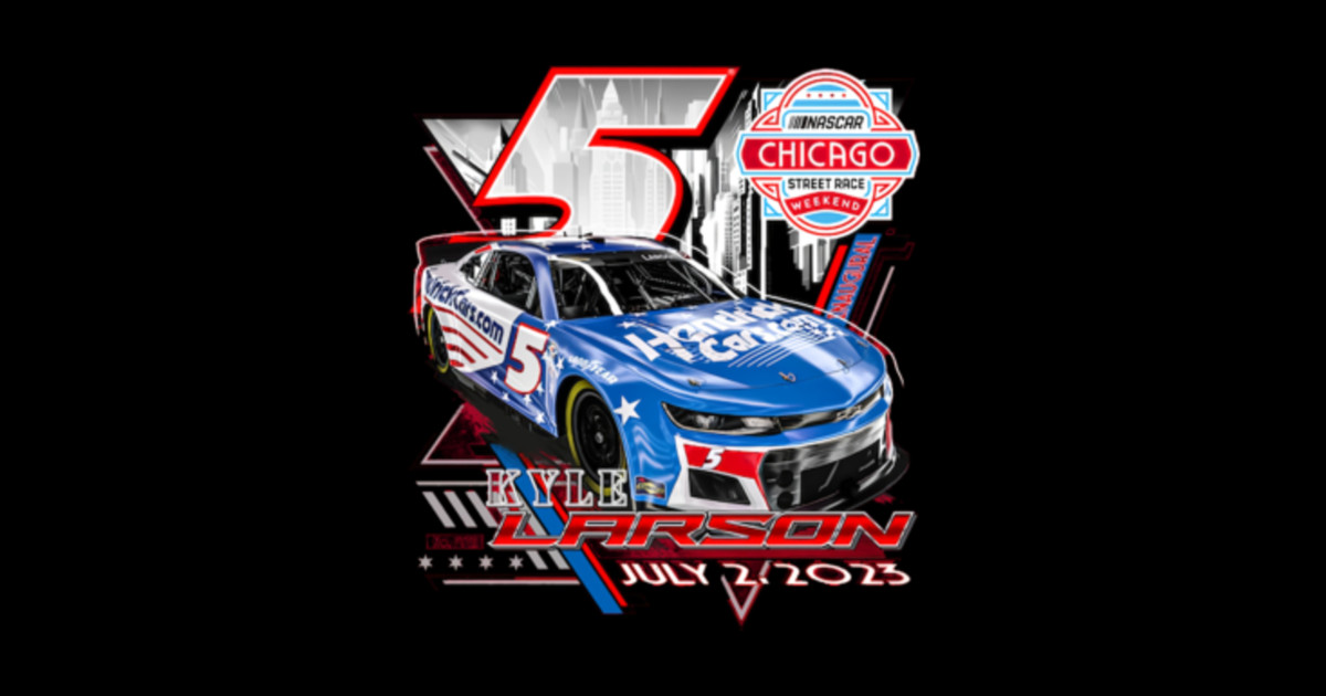 Kyle Larson Grant Park 220 - Kyle Larson - Sticker | TeePublic