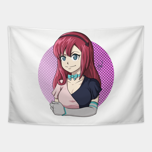 Kristina Kris Kuroda From Beyblade Burst Turbo Super Z Beyblade Burst Tapestry Teepublic