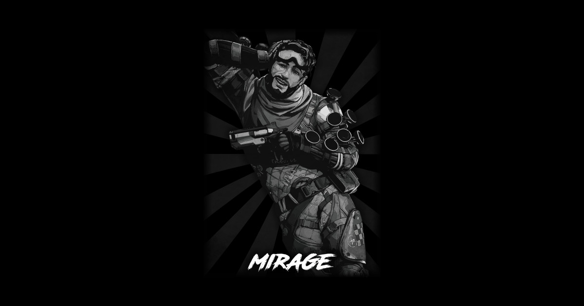 Mirage - Apex Legends - Sticker | TeePublic