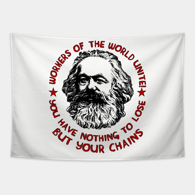 Workers Of The World Unite - Karl Marx Quote, Socialist, Leftist ...