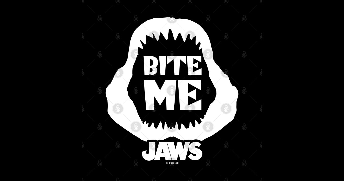 JAWS - Bite Me - Jaws - T-Shirt | TeePublic