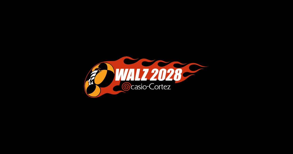 Walz/Ocasio-Cortez 2028 - Presidential Election 2028 - Posters and Art ...
