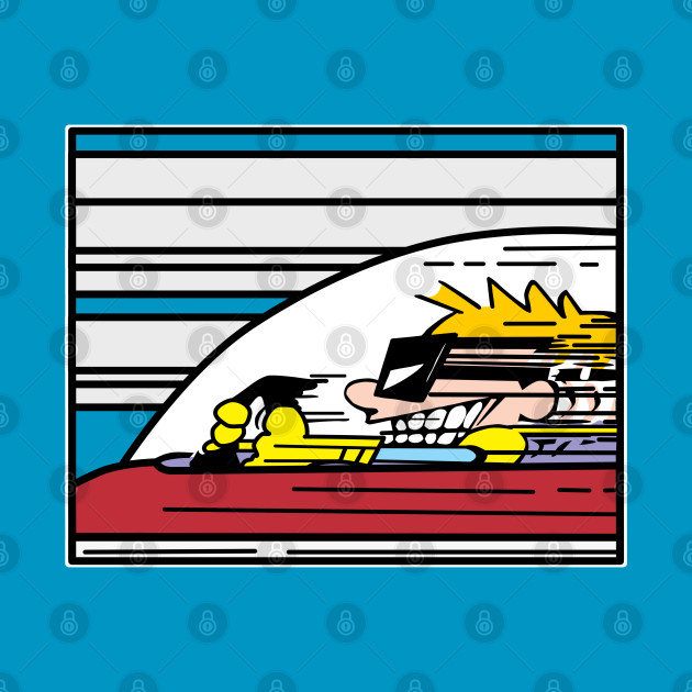 Spaceman Spiff - Calvin And Hobbes - T-Shirt | TeePublic