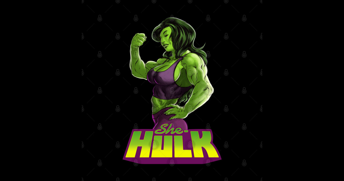 SHE-HULK - Hulk - Sticker | TeePublic