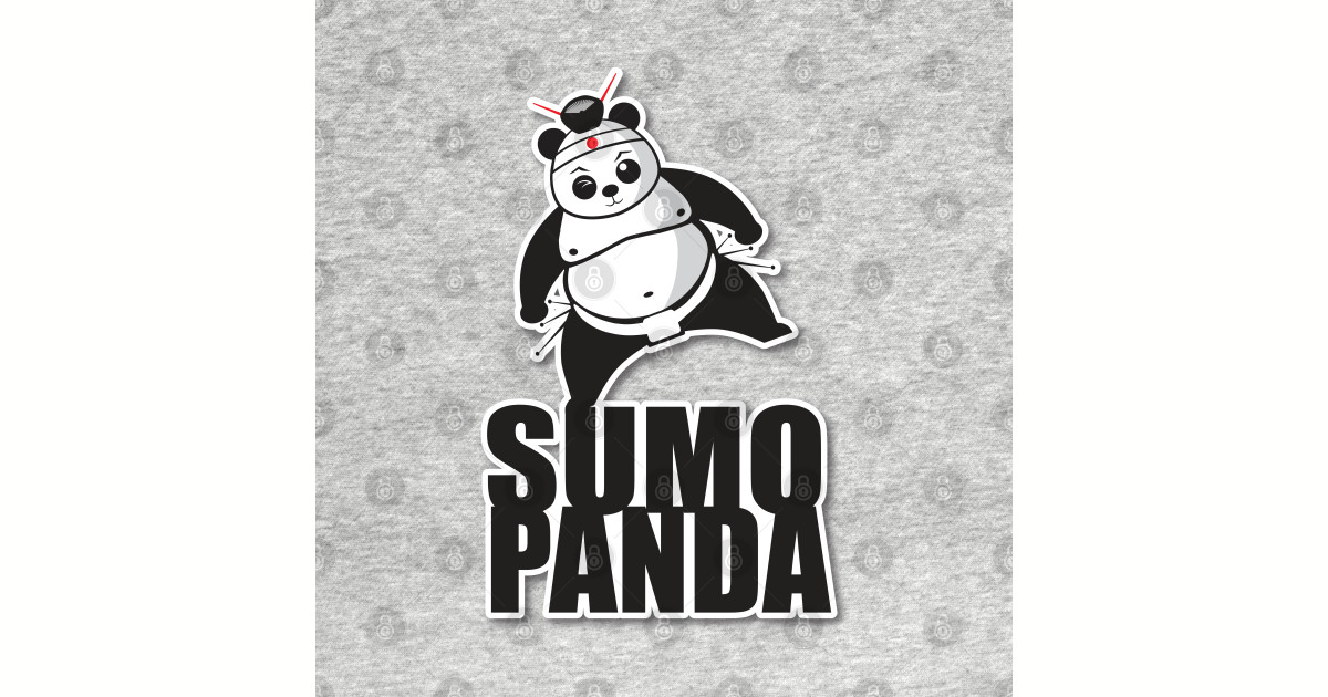 Sumo Panda by Karate Panda - Sumo Panda Karate Panda - T-Shirt | TeePublic