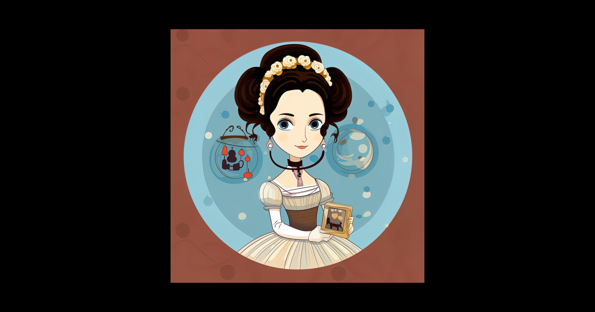 Ada Lovelace - Art Nouveau - Sticker | TeePublic