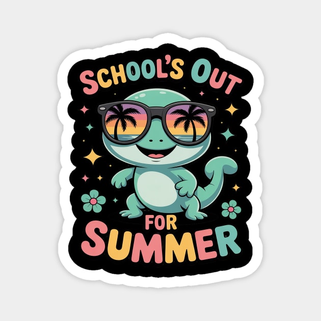 School's Out For Summer Teacher Axolotl Last Day Of School - Schools ...