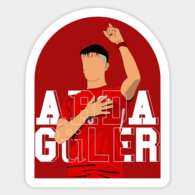 Arda Guler Turkiye - Soccer - Sticker | TeePublic