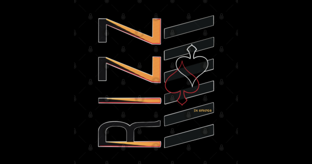 Rizz in Spades V1 - Rizz God - Sticker | TeePublic