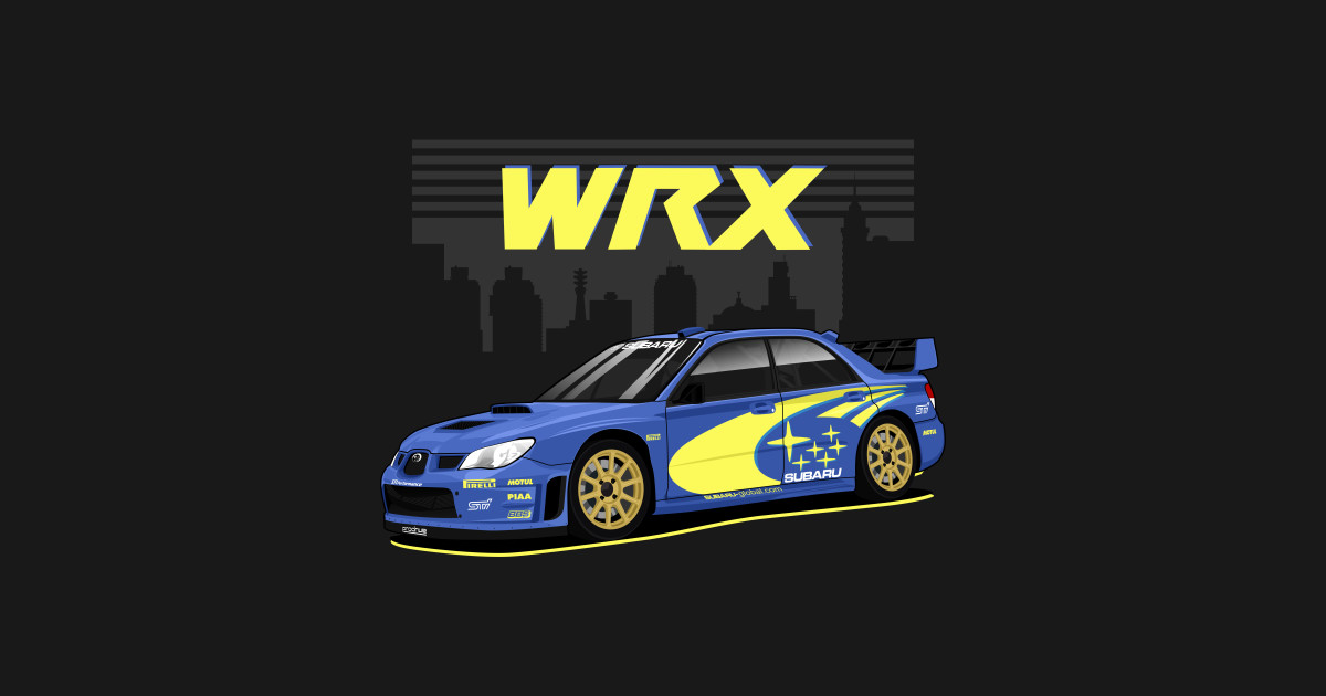 subie rally car - Wrx - T-Shirt | TeePublic