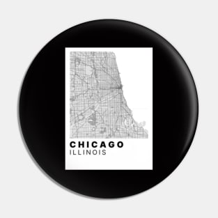 Chicago Map Pins and Buttons for Sale | TeePublic