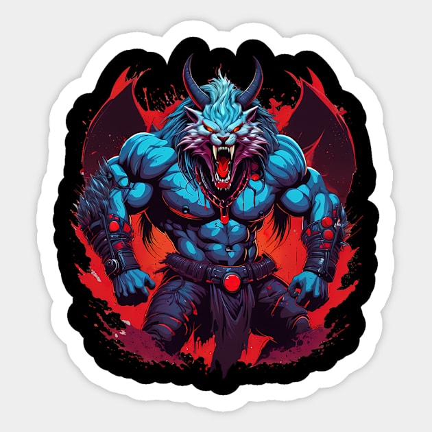 Battle Beast Monster Demon - Battle Beast Monster Demon - Sticker ...