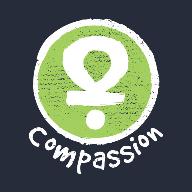 The Compassion Symbol - Compassion - T-Shirt | TeePublic