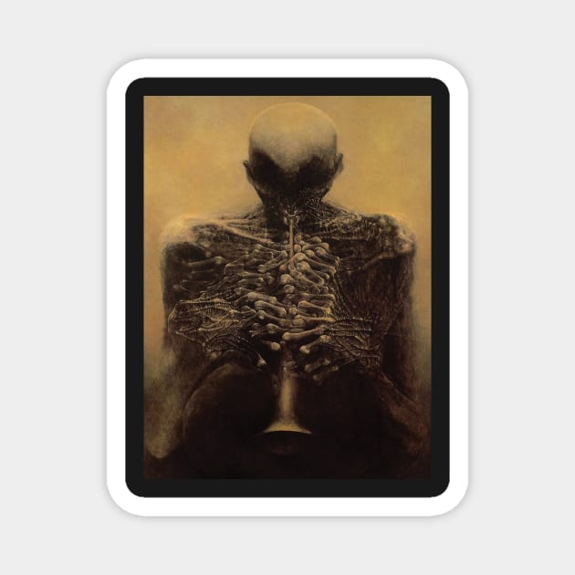 Zdzislaw Beksinski - The Trumpeter By zdzisław beksiński - Zdzislaw ...