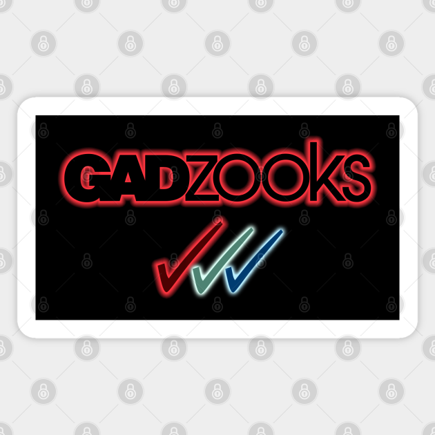 Gadzooks 90's Defunct Mall Store - Gadzooks - Sticker | TeePublic