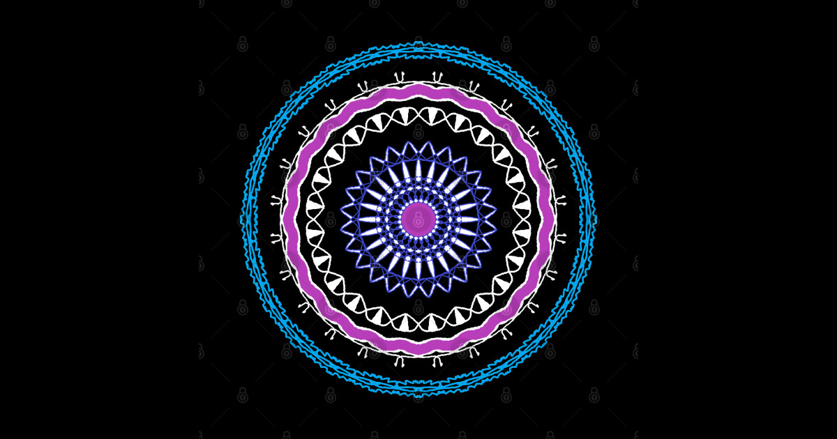 Rosette 14 - Pattern - Rosette 14 - Sticker | TeePublic