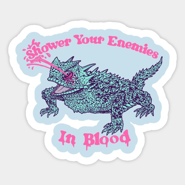 Horned Lizard - Horned Lizard - Sticker | TeePublic