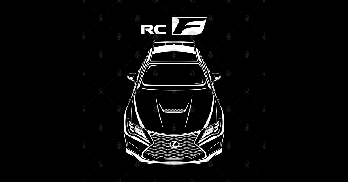 RC F Track Edition 2019-2023 - Lexus Rc F - Sticker | TeePublic
