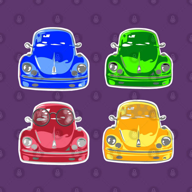 Fab Four - Popart - T-Shirt | TeePublic