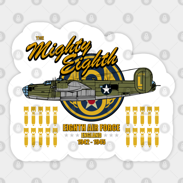 The Mighty Eighth - B-24 Liberator Eighth Air Force - Usaaf B24 ...