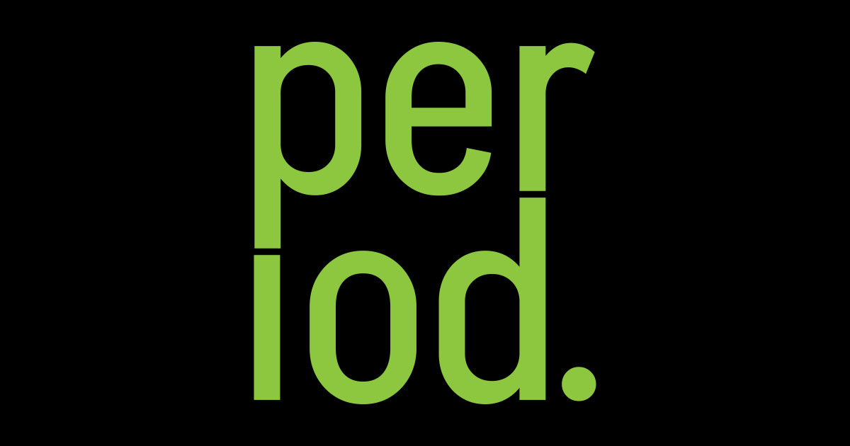 minimalism period - Minimalist - Sticker | TeePublic