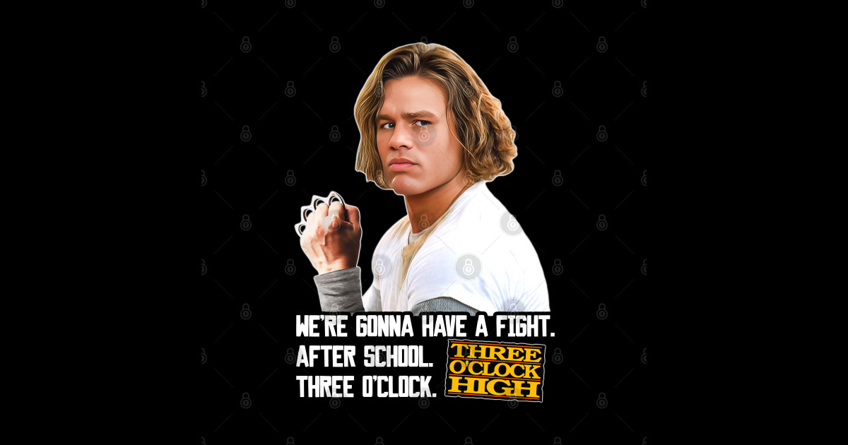 Buddy Revell - Three O'Clock High - Three Oclock High - Sticker | TeePublic