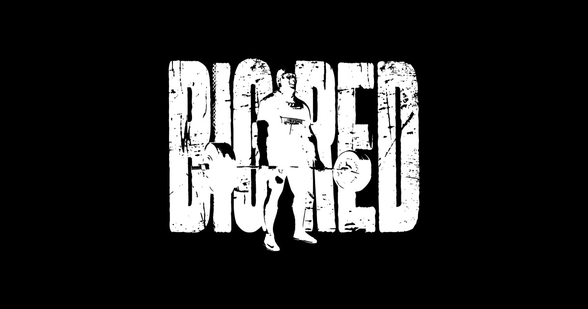 Big Red- white print - Big Red - Sticker | TeePublic