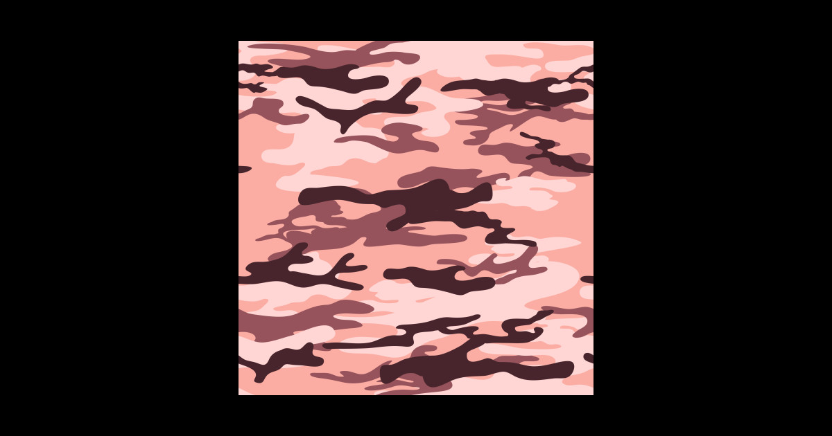 Camo Seamless Pattern - Camo - Sticker | TeePublic