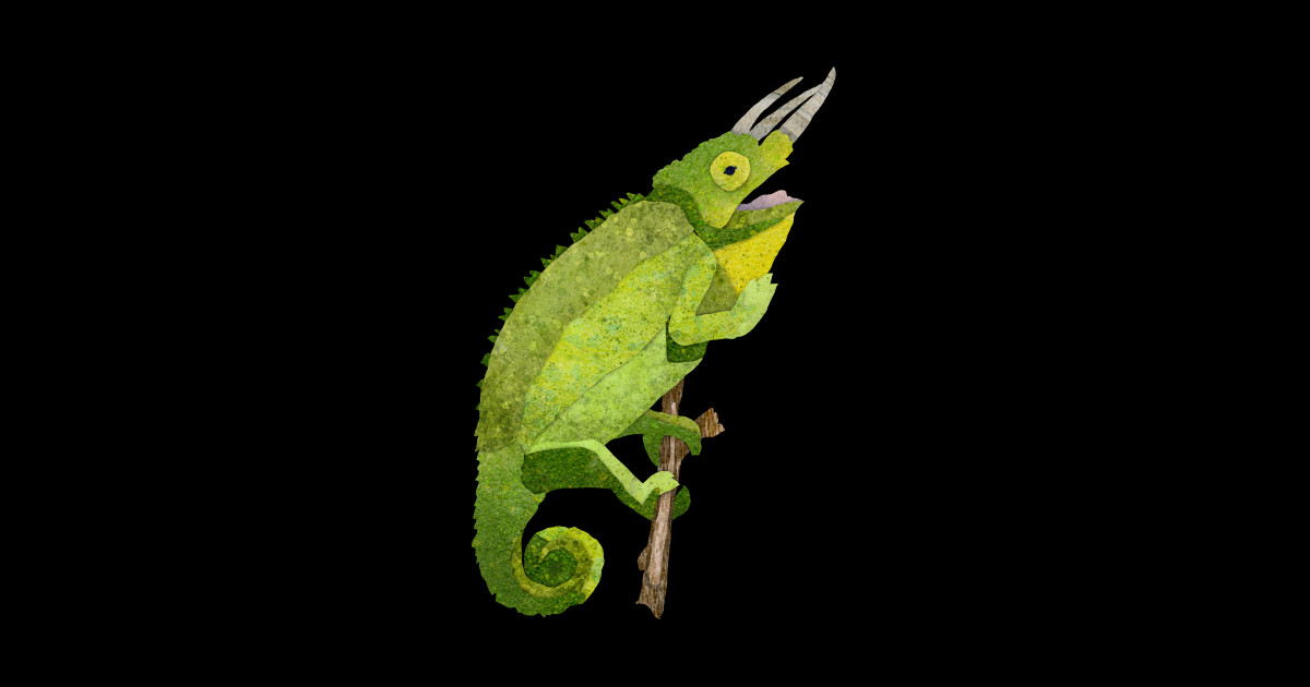 Chameleon - Rainforest Animal - Sticker | TeePublic