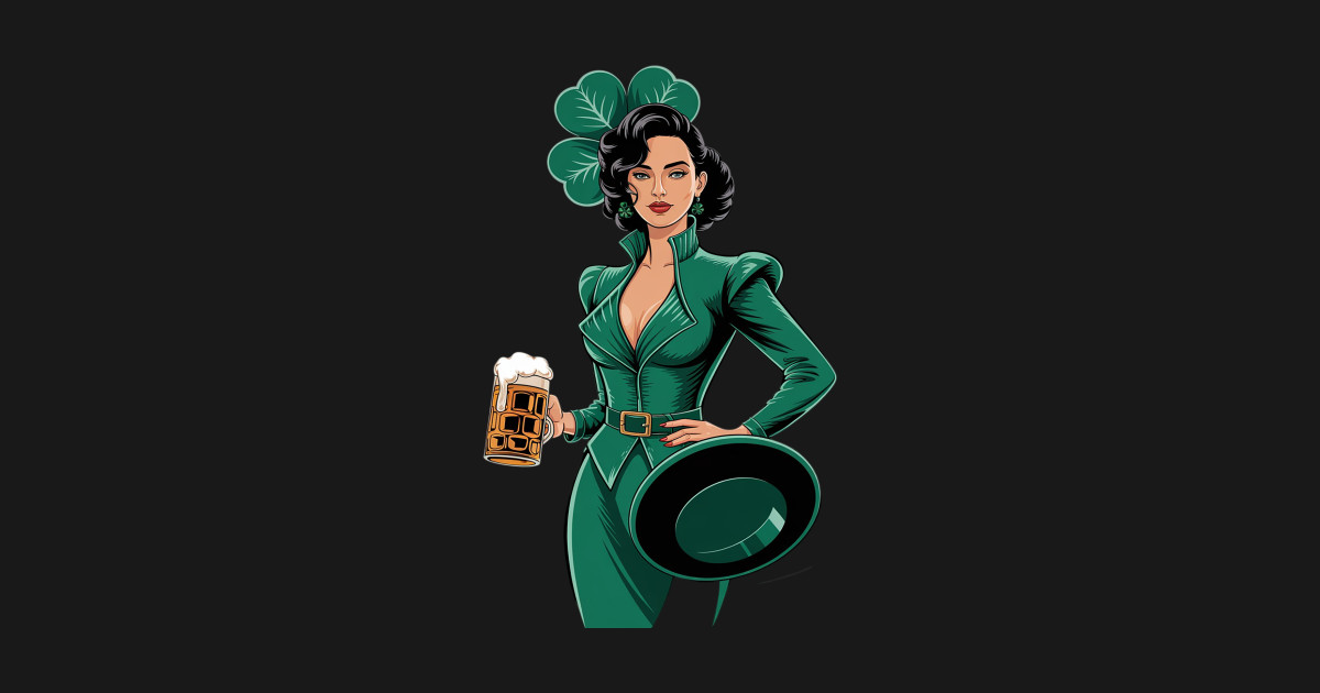 Black Girl St Patrick Day Afro Irish Black Queen - Black Girl St ...