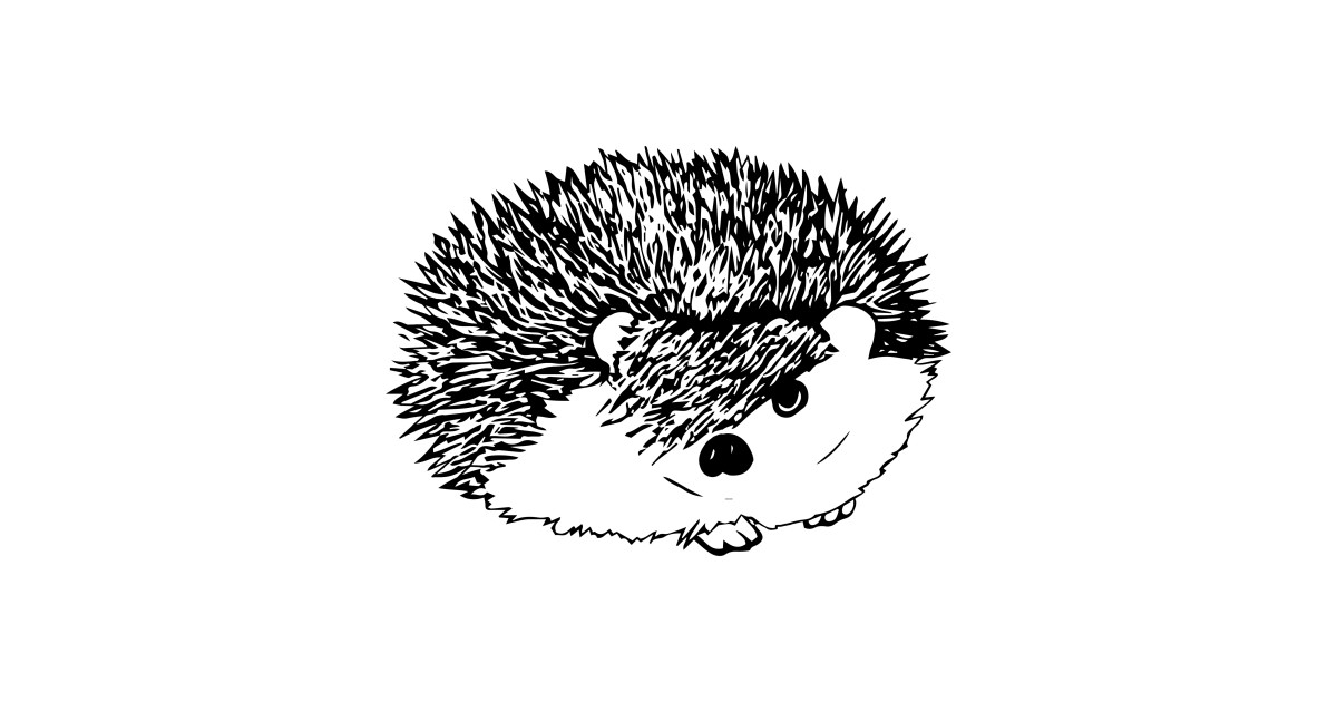 Emo Hedgehog - Prickly - T-Shirt | TeePublic