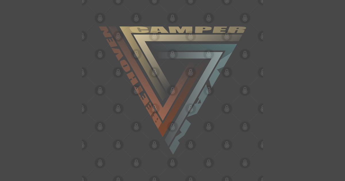 Camper Van Beethoven Triangle Art - Musician - T-Shirt | TeePublic