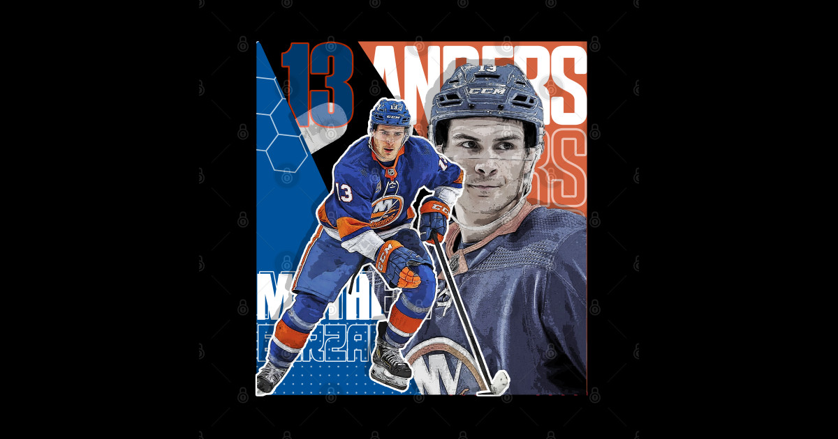 Mathew Barzal Hockey Design Poster Islanders - Mathew Barzal - Posters ...
