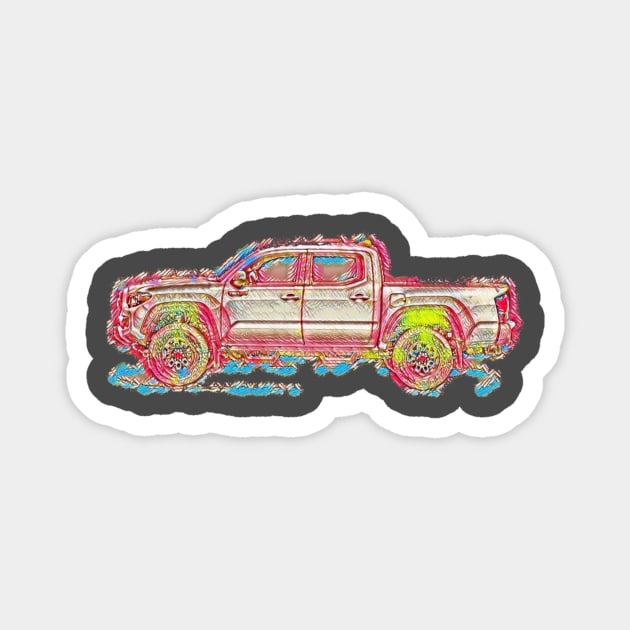 Tacoma TRD PRO - Trd Pro - Magnet | TeePublic