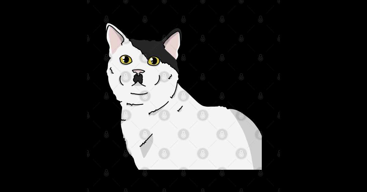 Simply Kitler - Cats - Sticker | TeePublic