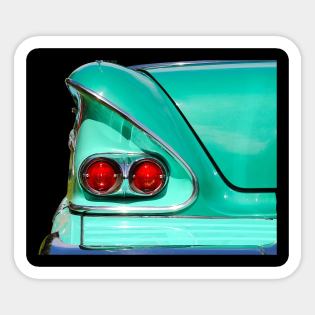 1958 Chevrolet Bel Air Impala - Impala - Sticker | TeePublic
