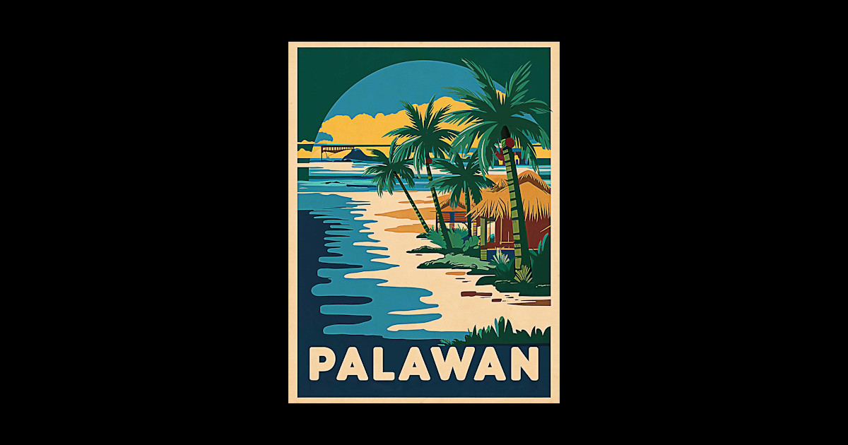 Palawan Island Philippines - Palawan - Sticker | TeePublic