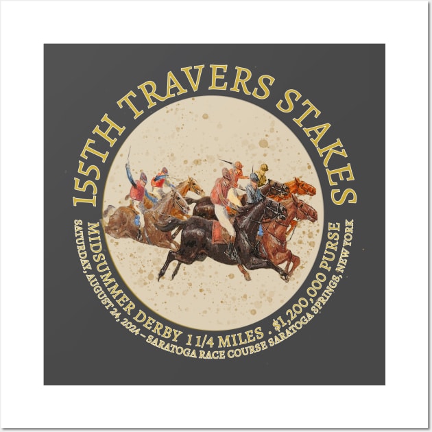 155th Travers Stakes - 2024 Horse Racing Design - Horse Racing Gifts ...