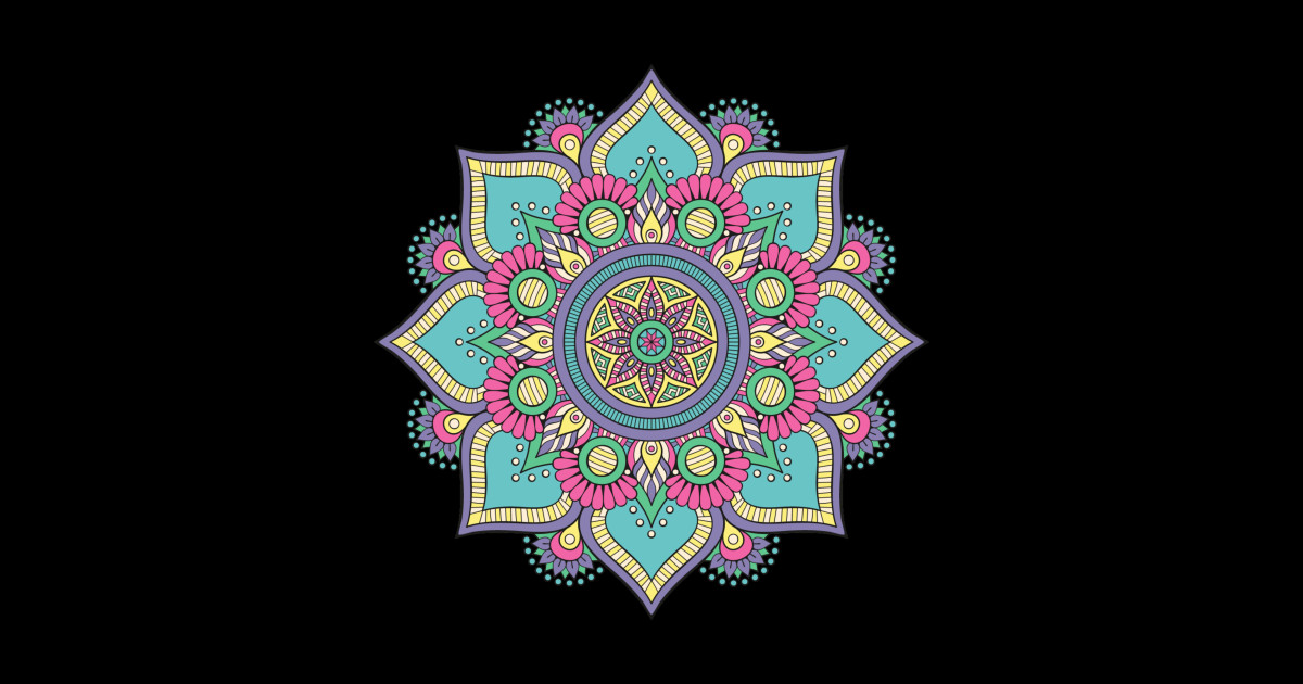 Kanja flower - Arab - Sticker | TeePublic