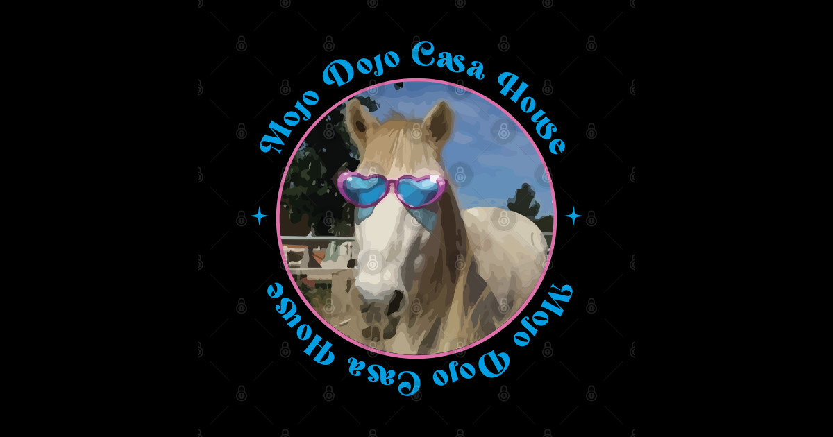 mojo dojo horse meme - Barbie Movie - Sticker | TeePublic