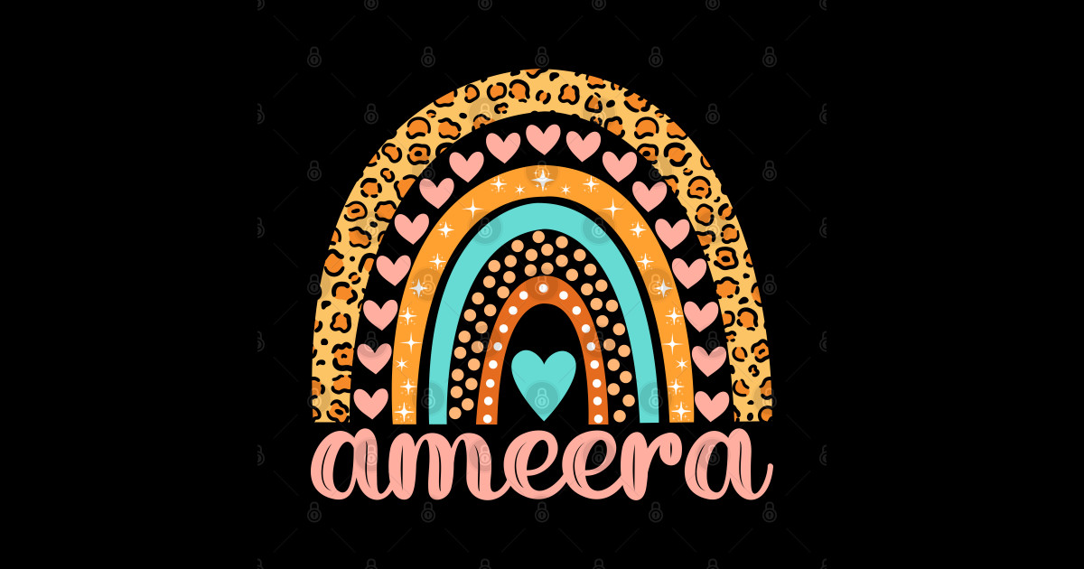 Ameera Name Ameera Birthday - Ameera - Sticker | TeePublic