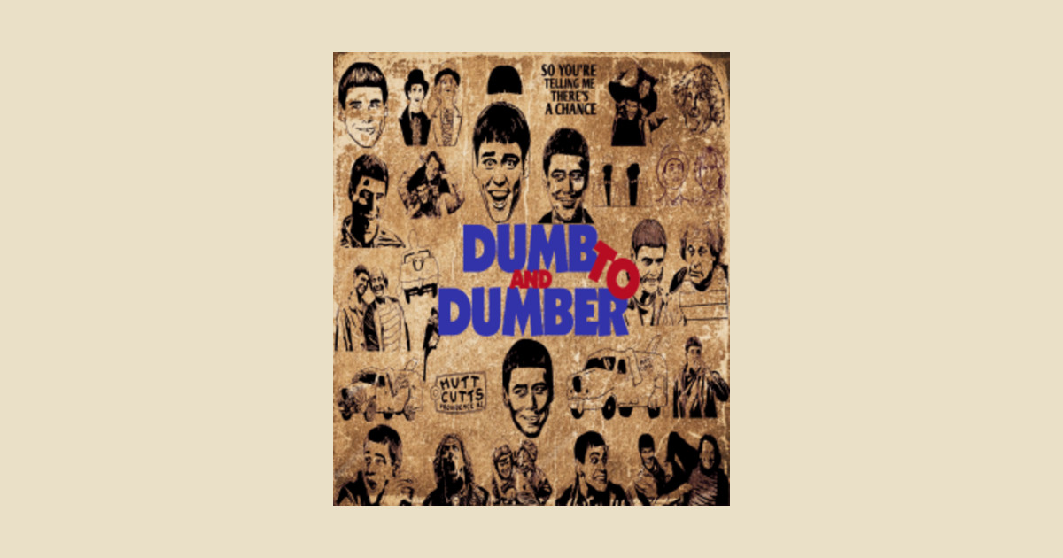 DUMB AND DUMBER ART - Movie - T-Shirt | TeePublic
