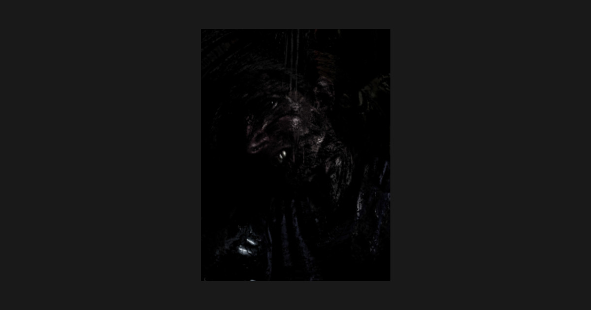 Portrait, digital collage and special processing. Bizarre. Scattered ...