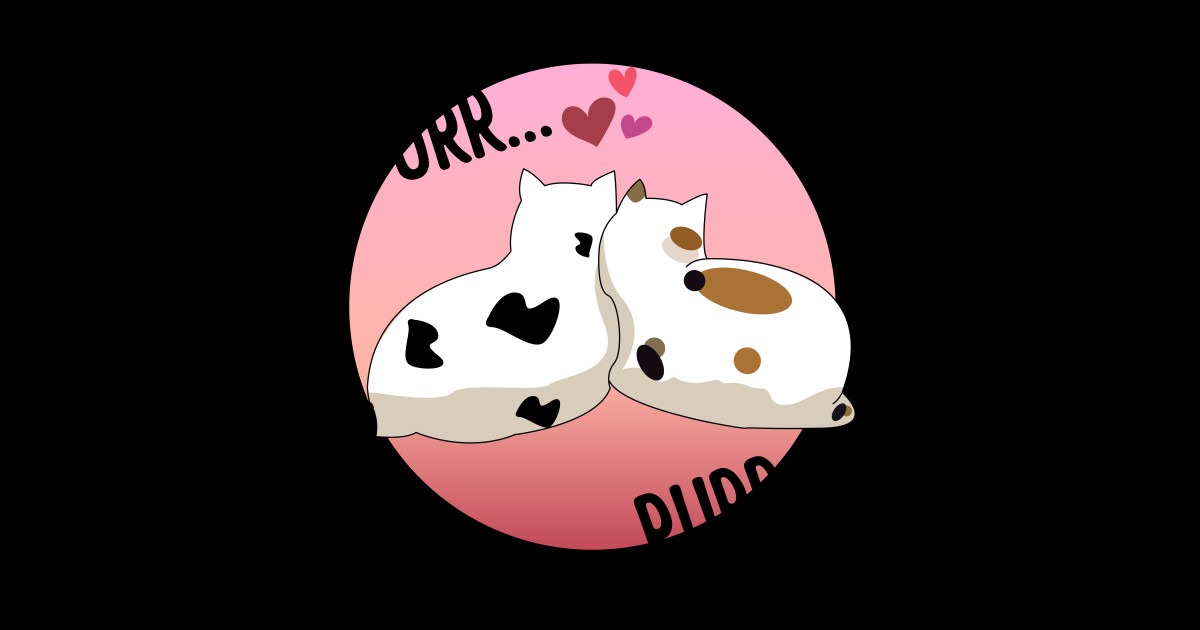 purr... Purr... - Cat Love - Sticker | TeePublic