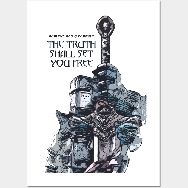 Knights Templar motto / The crusader / Veritas Vos Liberabit - Crusader ...