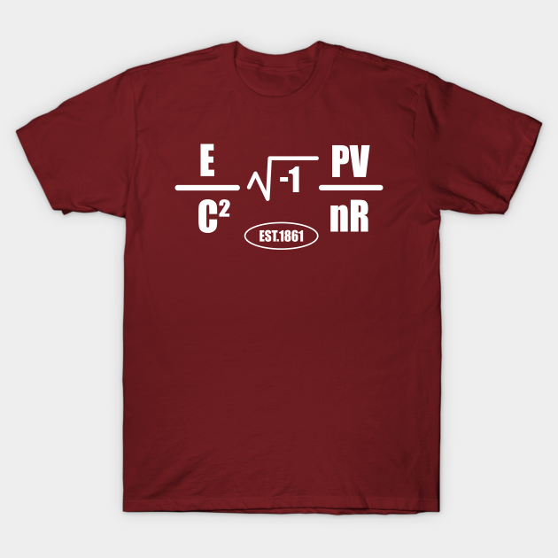 Nerdy Formula, E C Square for M, Sqrt -1 for i, PV/nR for T MIT ...
