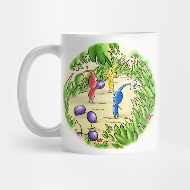 The Curious Pikmin - Pikmin - Mug | TeePublic