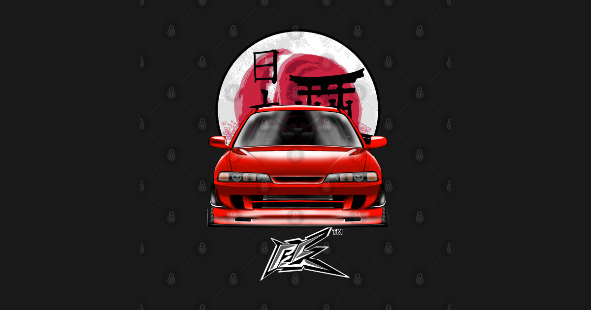 honda integra type r stanced red - Integra Type R - Hoodie | TeePublic