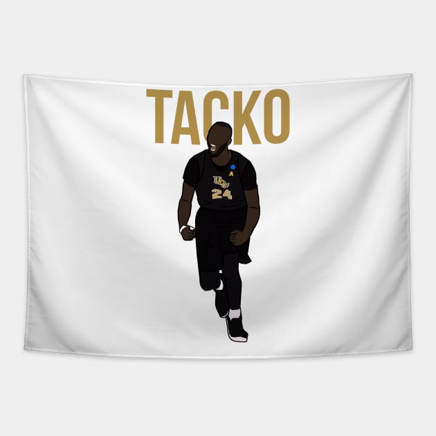 Tacko Fall - NCAA College Basketball UCF - Nba - Tapestry | TeePublic